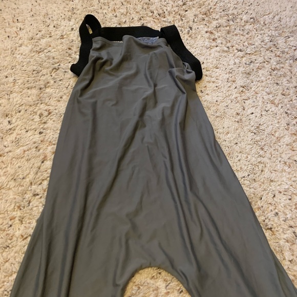 Pants & Jumpsuits | Picky Boo Gray Skintight Catsuit Sm | Poshmark